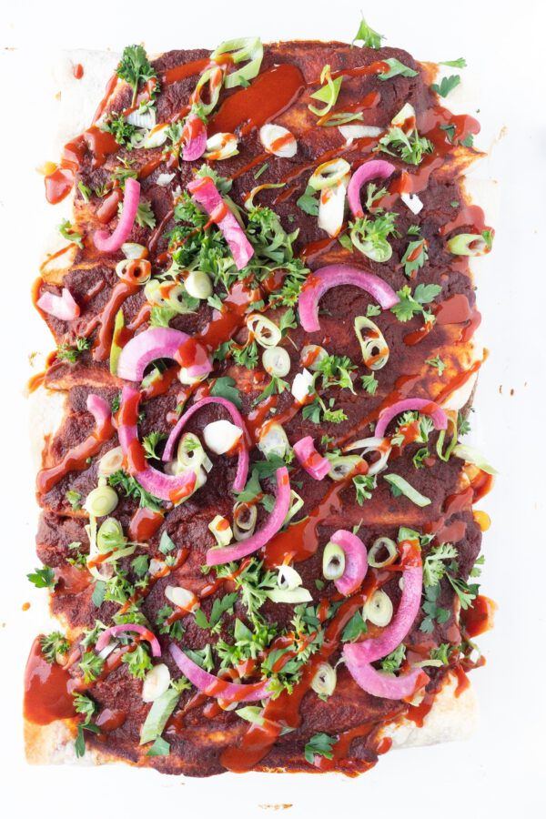 Klassieke Enfrijoladas | Mexicankitchen